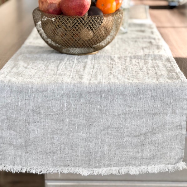Linen Table Runner - Etsy