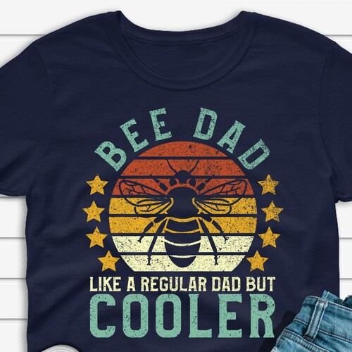 Bee Dad Shirt Funny Vintage Beekeeping Father's Day Gift - Etsy