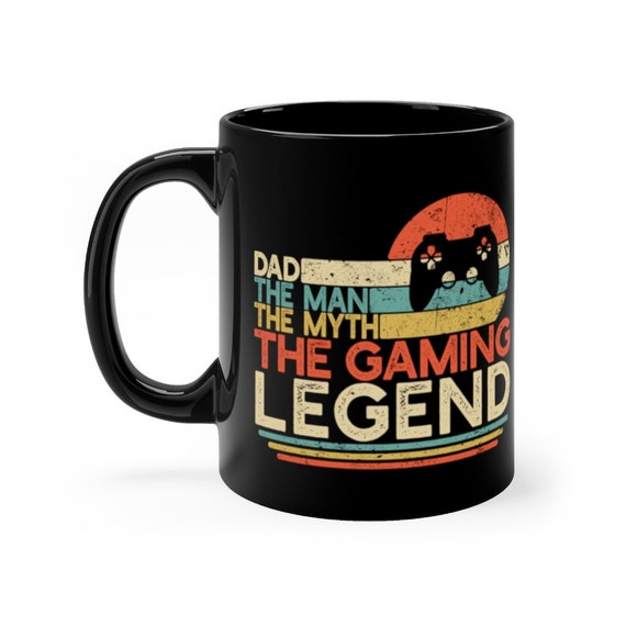 Gamer Dad Father's Day Gift Dad The Man The Myth The | Etsy
