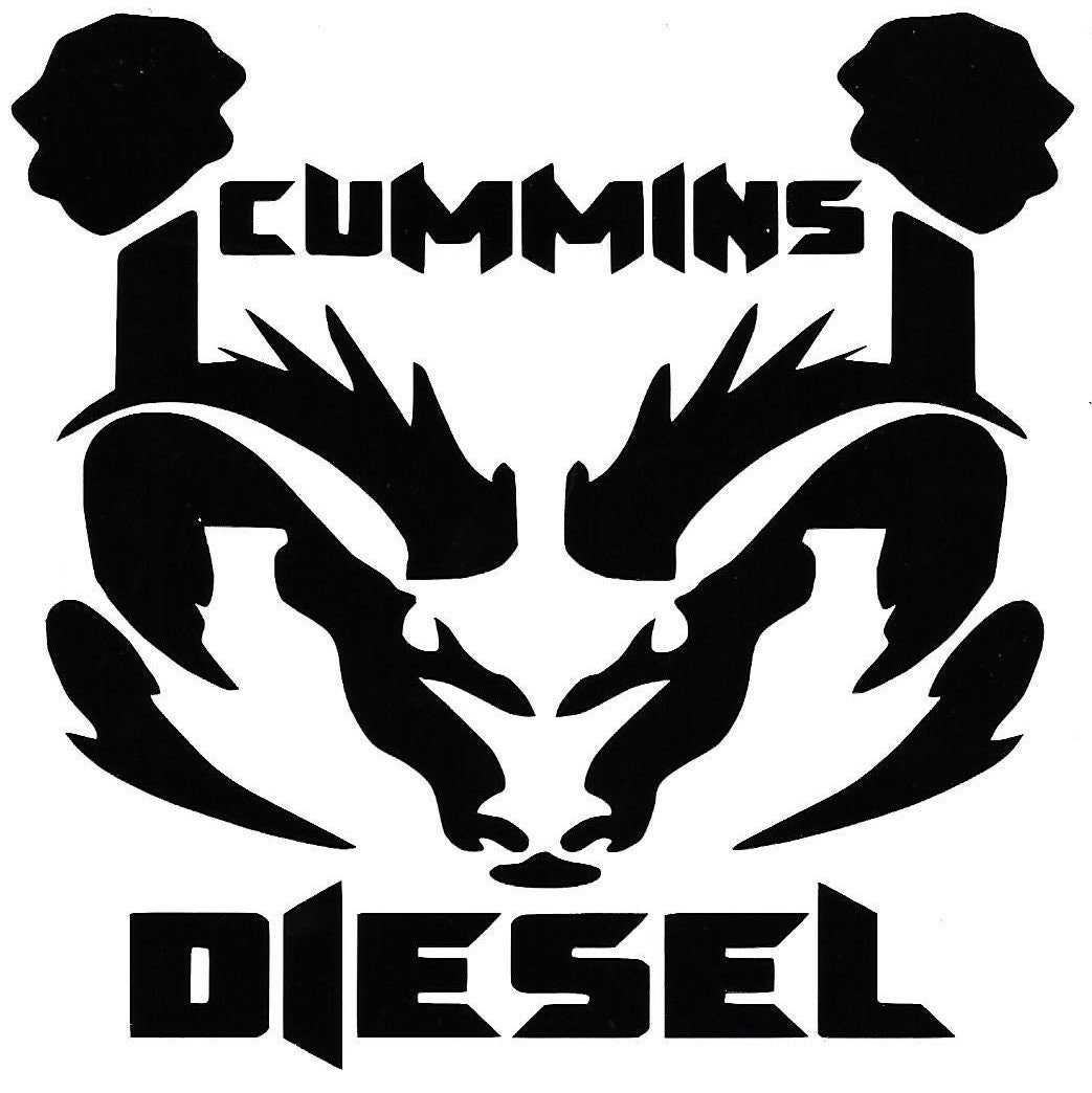 Cummins Diesel Ram Vinyl Decal. Many Colors options | Etsy