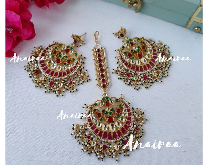 Anairaa Jewellery Indian kundan polki Jewelry by Anairaa on Etsy