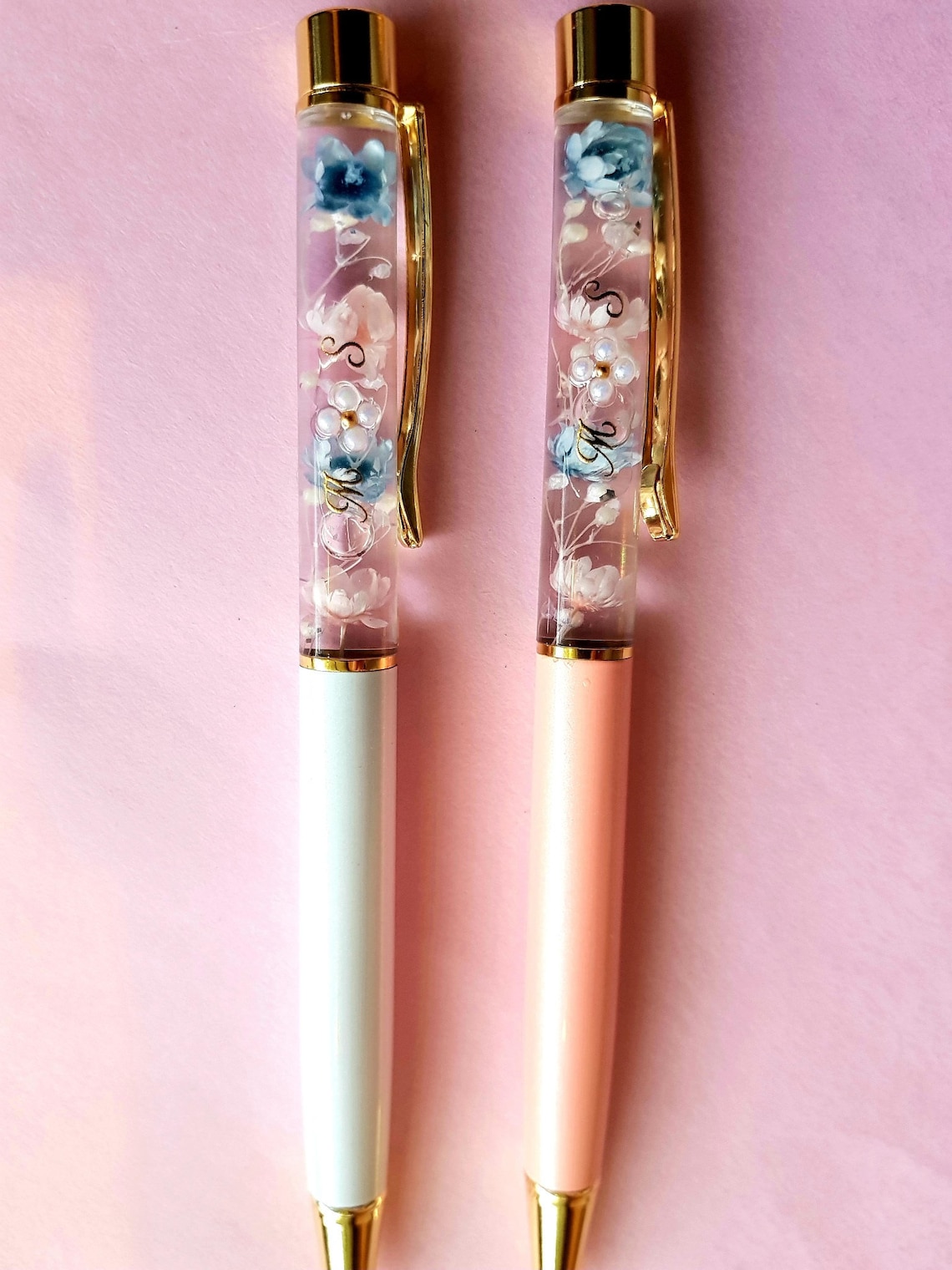 Personalized Flower Ballpoint Pen - Etsy Australia