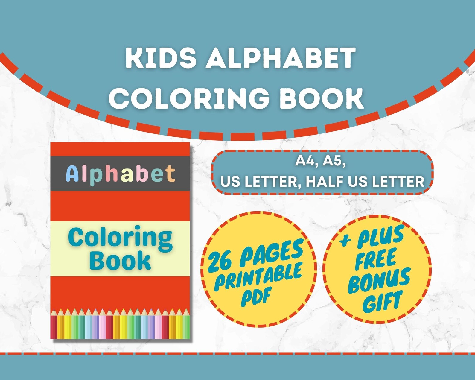 Alphabet Coloring Pages | ABC Coloring Sheets | Printable Coloring Book ...