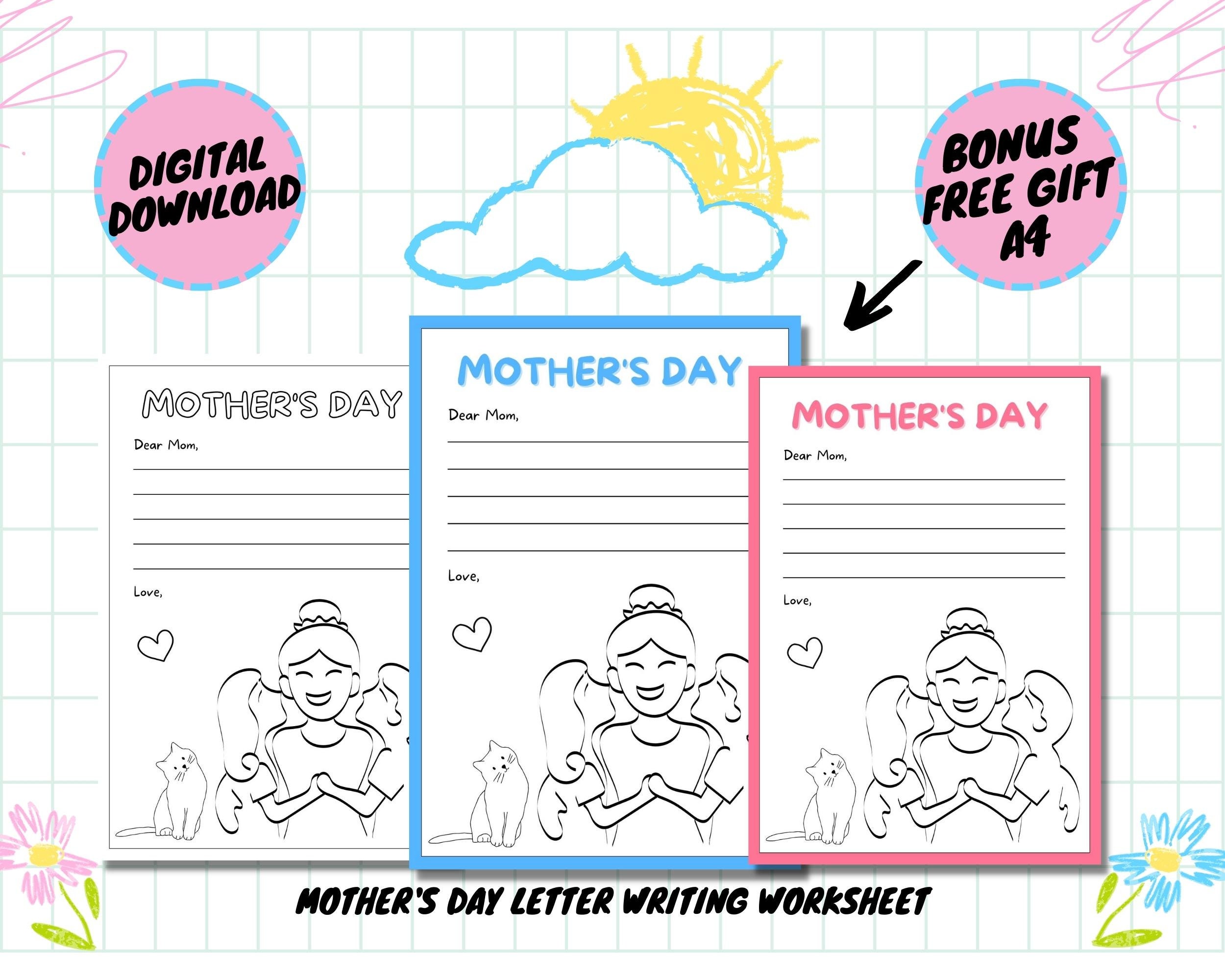 Mother's Day Gift Mother's Day Activity Printable for Kids Printable ...