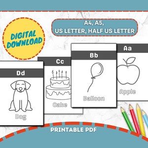 Alphabet Coloring Pages | ABC Coloring Sheets | Printable Coloring Book ...