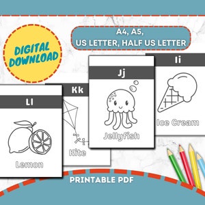 Alphabet Coloring Pages | ABC Coloring Sheets | Printable Coloring Book ...