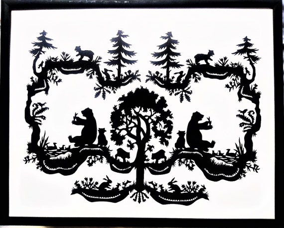 Scherenschnitte Dragon