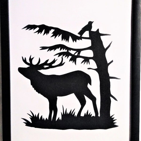 Scherenschnitte Tree - Etsy