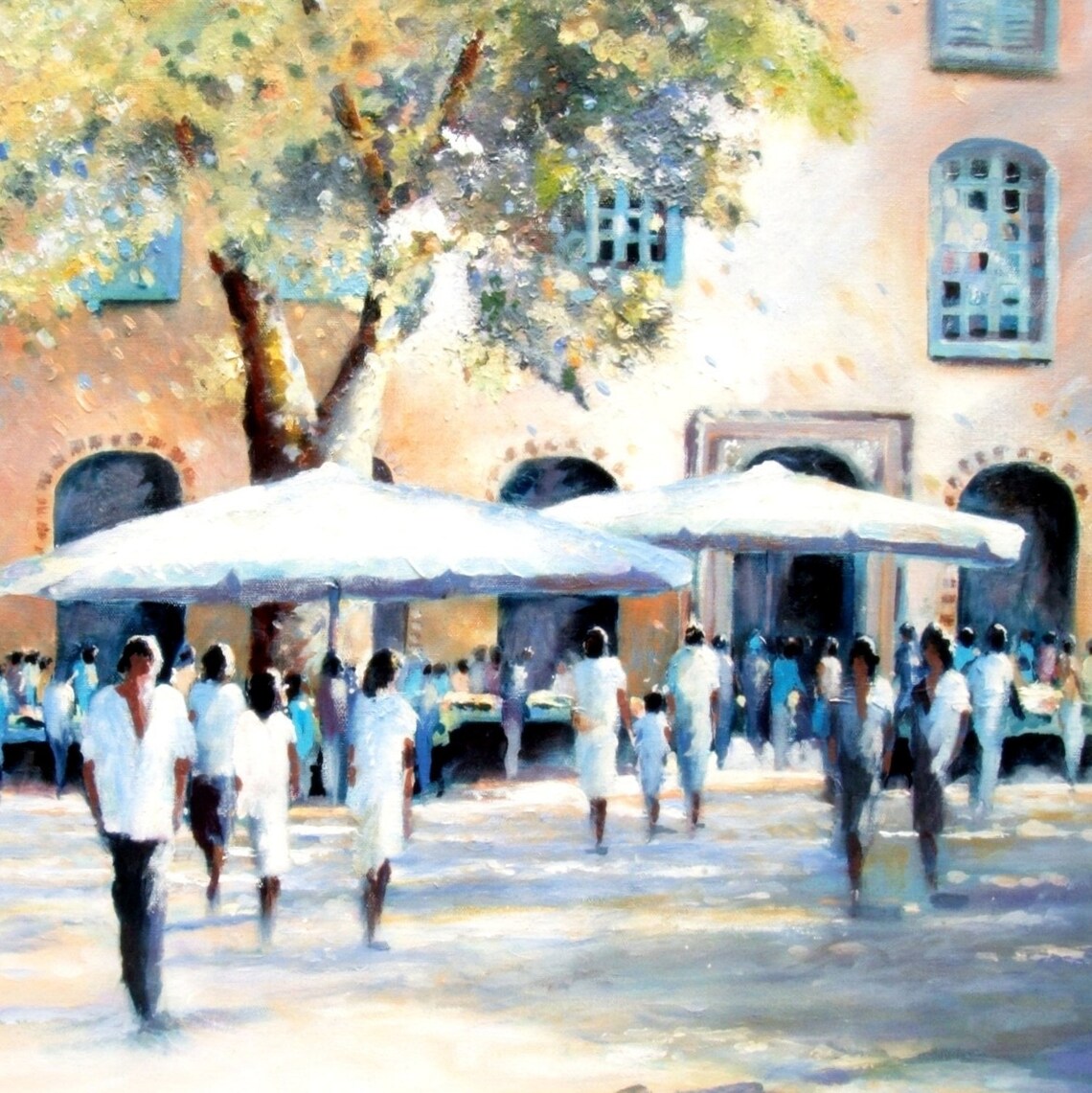 4 French Themed Art Cards Pack Set Large French Market - Etsy