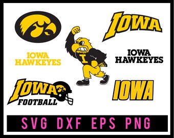 Iowa hawkeyes svg | Etsy