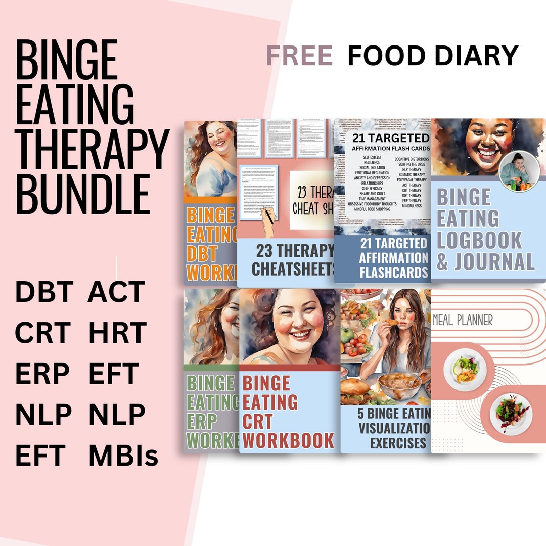 Binge Eating Disorder Therapy Bundle, Freedom From Emotional Eating ...