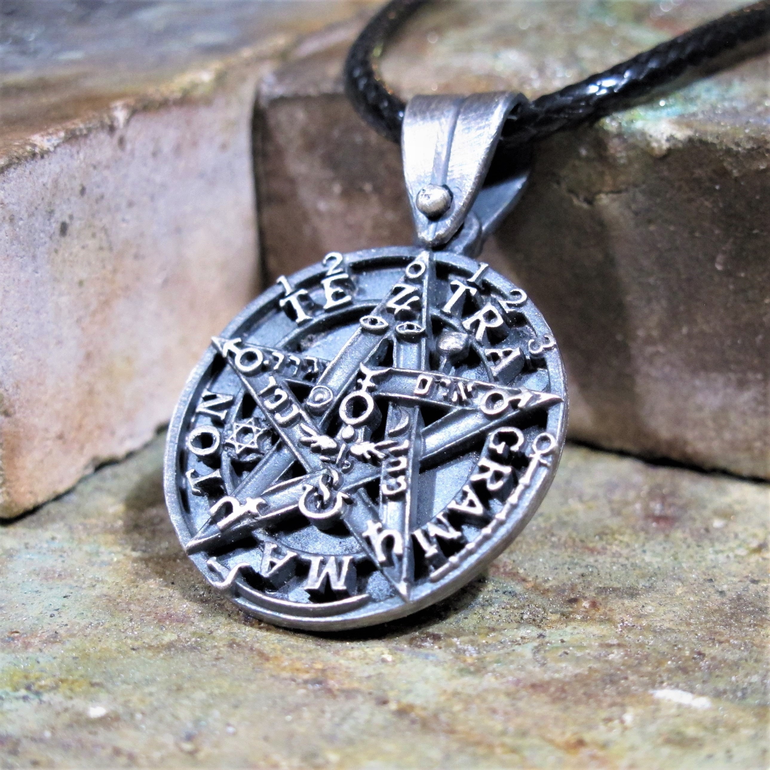 Tetragrammaton Eliphas Lévi Pendant, Kabbalah, Magic Esotericism ...