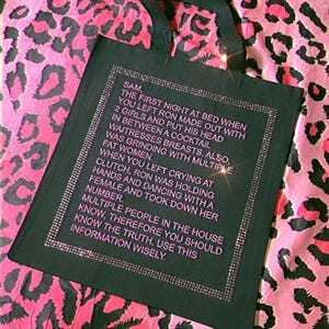 Y2K Jersey Shore the Note the Letter Snooki Jwoww Sammy Sparkly Letters ...