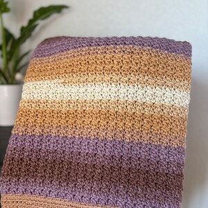 Handful of Violets Crochet Baby Blanket - Etsy
