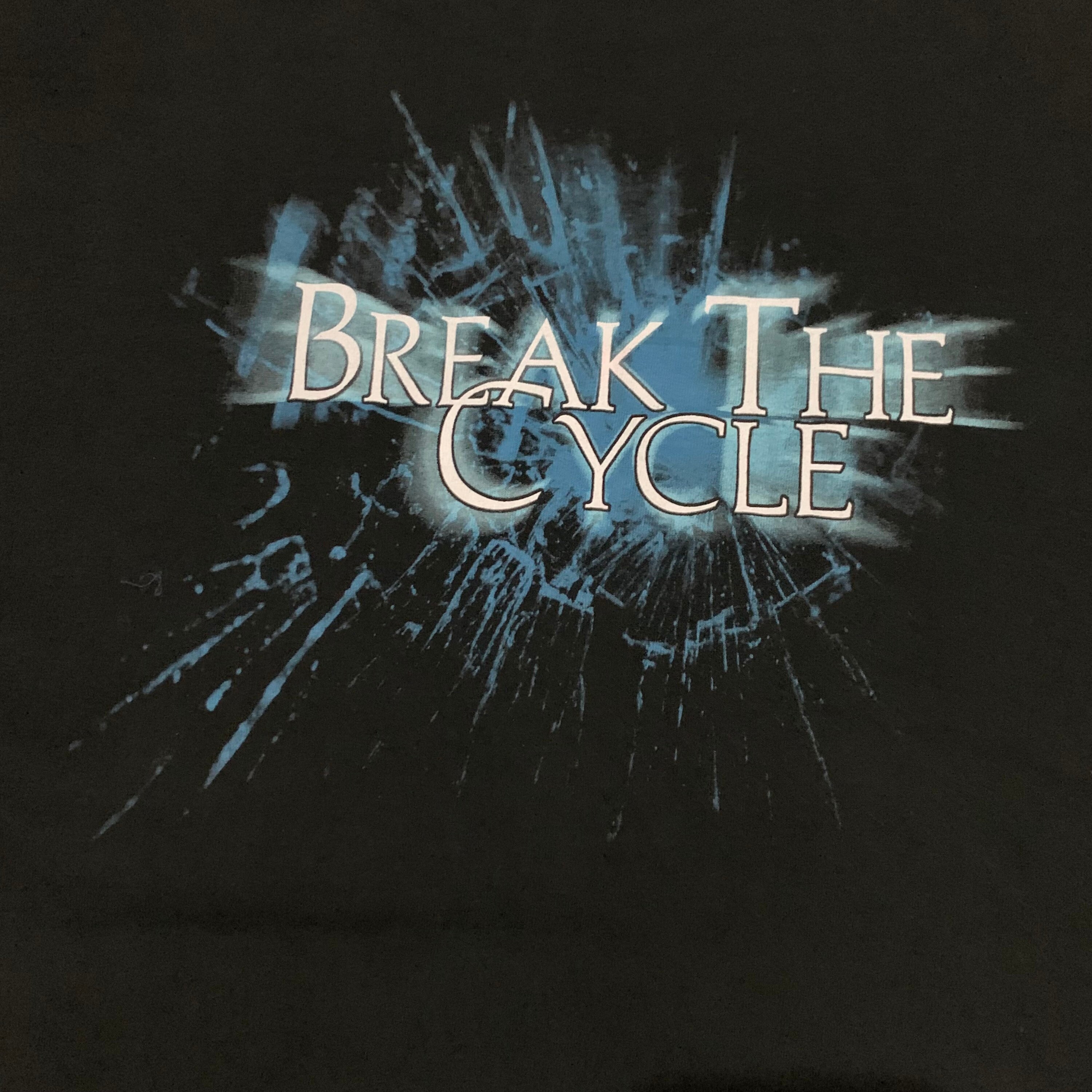 Vintage Staind Break the Cycle Band Promo Black Graphic Print T-shirt ...