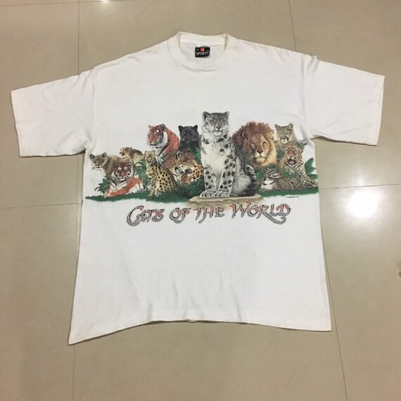 Habitat Vintage 1990s Nature Animals Lion Cats Of The… - Gem