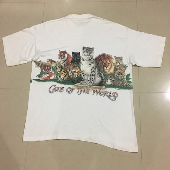 Habitat Vintage 1990s Nature Animals Lion Cats Of The… - Gem