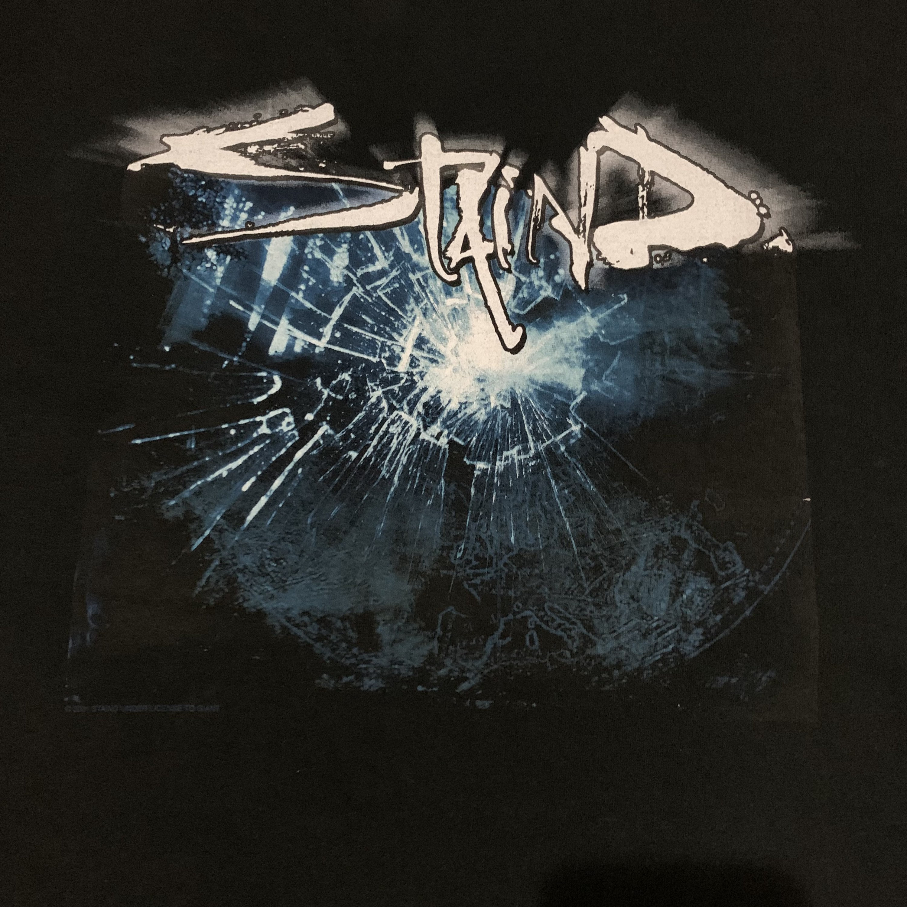 Vintage Staind Break the Cycle Band Promo Black Graphic Print T-shirt ...