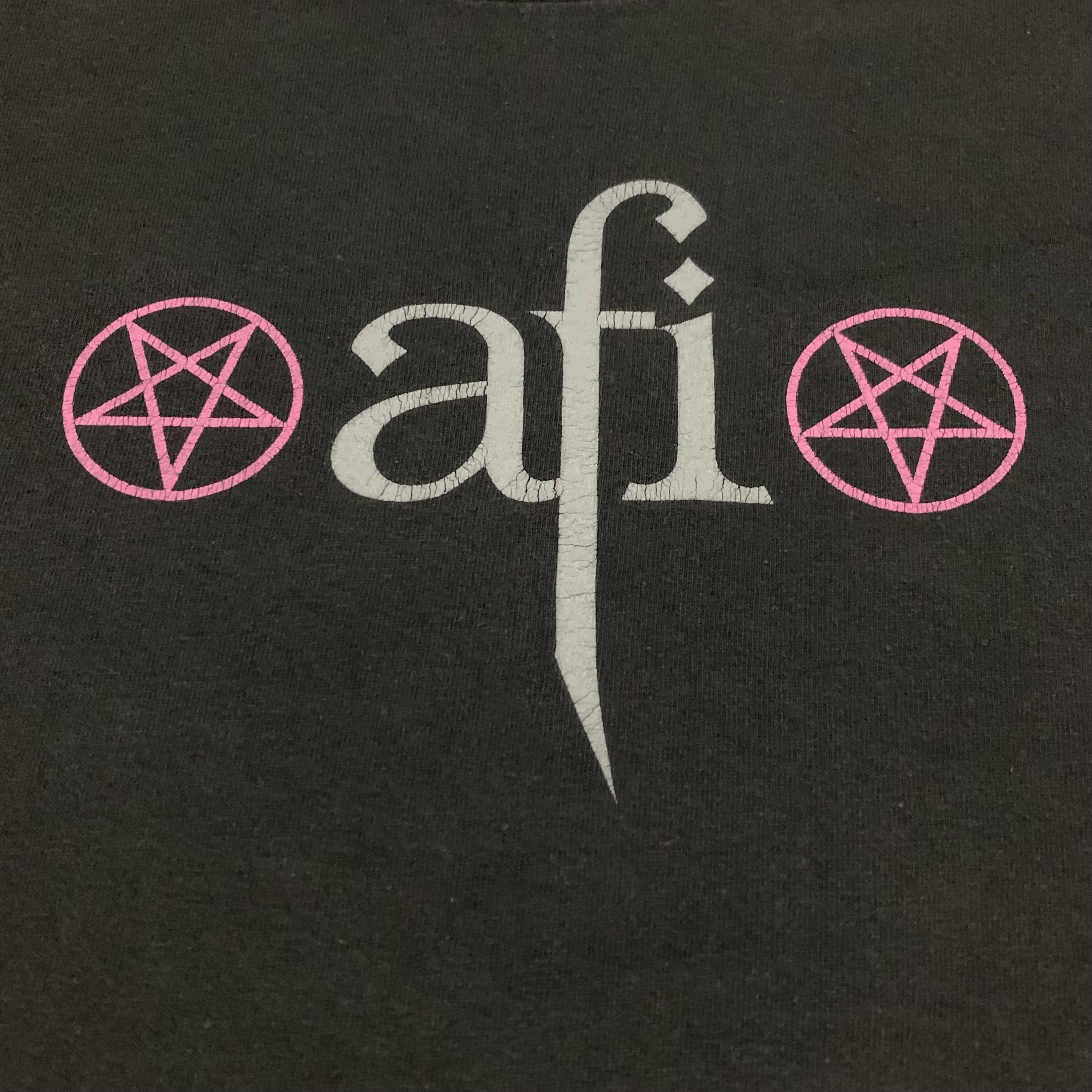 AFI Vintage A Fire Inside Big Pentagram Punk East Bay Hardcore Promo ...