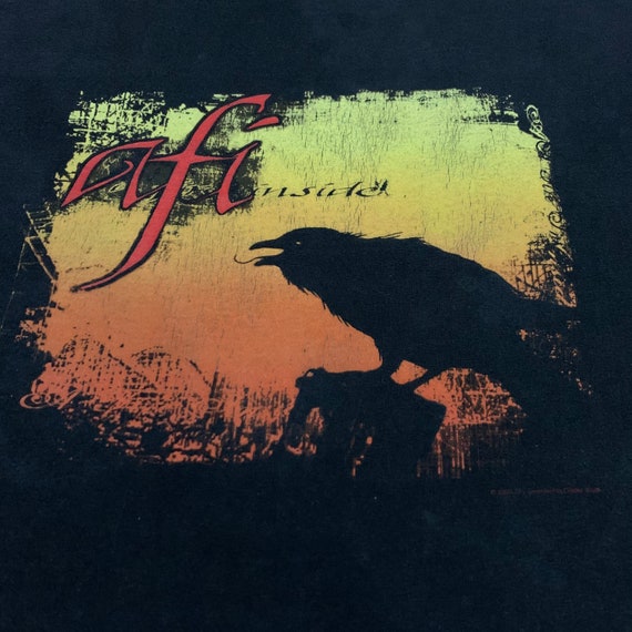 AFI Vintage Hard Core T-Shirt Cinder Block Punk Rock … - Gem