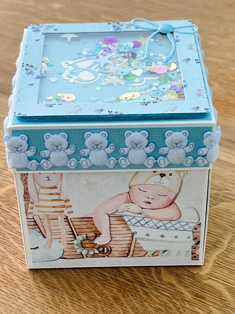 Personalized Explosion Box Baby - Etsy
