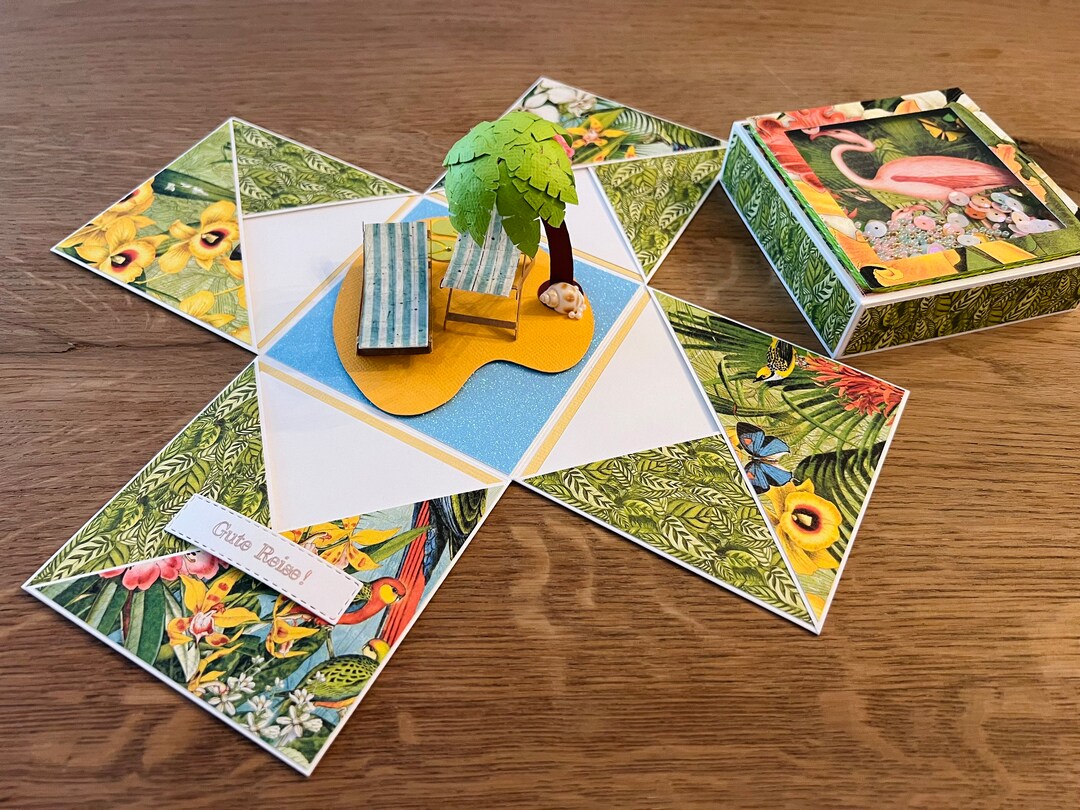 Personalized Explosion Box Travel, Wedding, Birthday - Etsy Australia