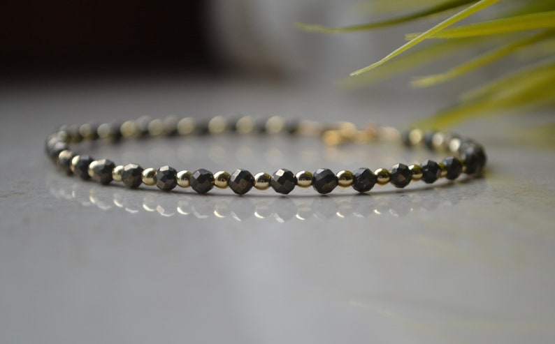 Gold Pyrite bracelet raw Pyrite jewelry bracelet femme | Etsy