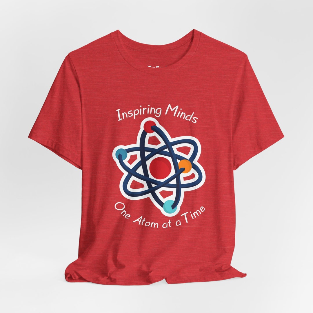 Science Teacher Atoms T-shirt Teacher Appreciation Gift Custom Tshirt ...