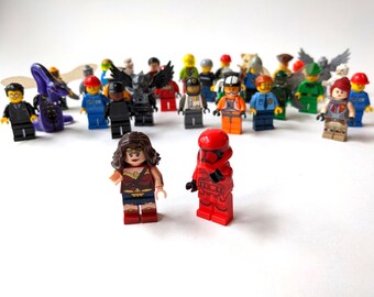 Lego® 5 Pack Minifigures Random Assortment | Etsy