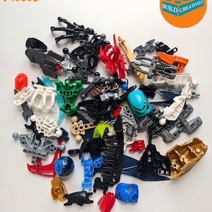 Lego® Bionicle® 1/2 Pound Parts and Pieces Random Assortment, Hero ...