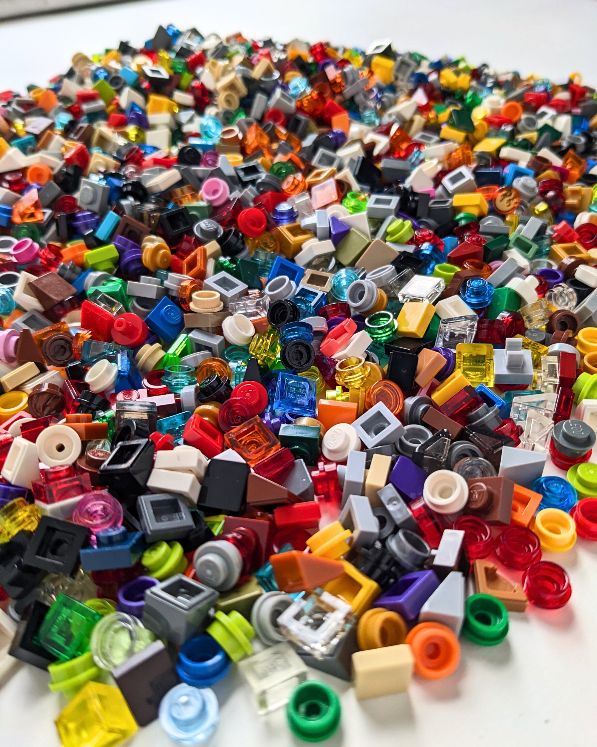 Lego® 1x1 Dots and Pip Pieces Mix Random Assortment 1oz 100% Genuine ...