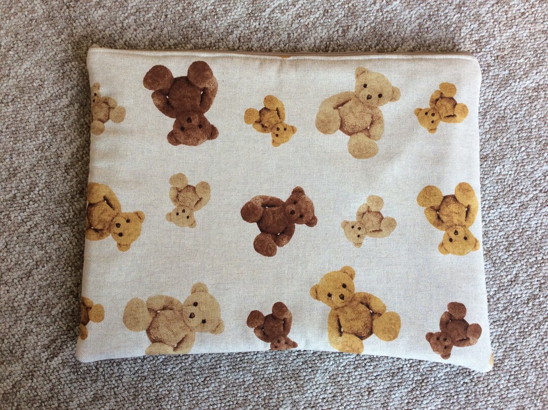 Teddy Laptop Case, Bear Laptop Cover, Fits Laptops up to 16”. Padded ...