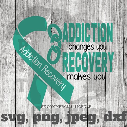 Sobriety Svg Recovery SVG Printable Stickers Addiction Svg - Etsy UK