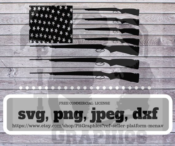 Shotgun Flag svg png jpeg dxf | Etsy