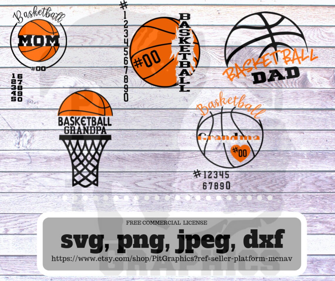 Basketball Svg Bundle | Etsy