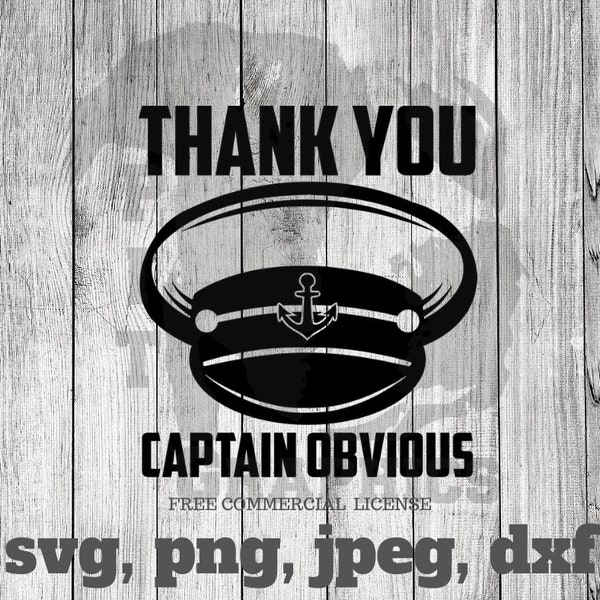 Captain Obvious - Etsy