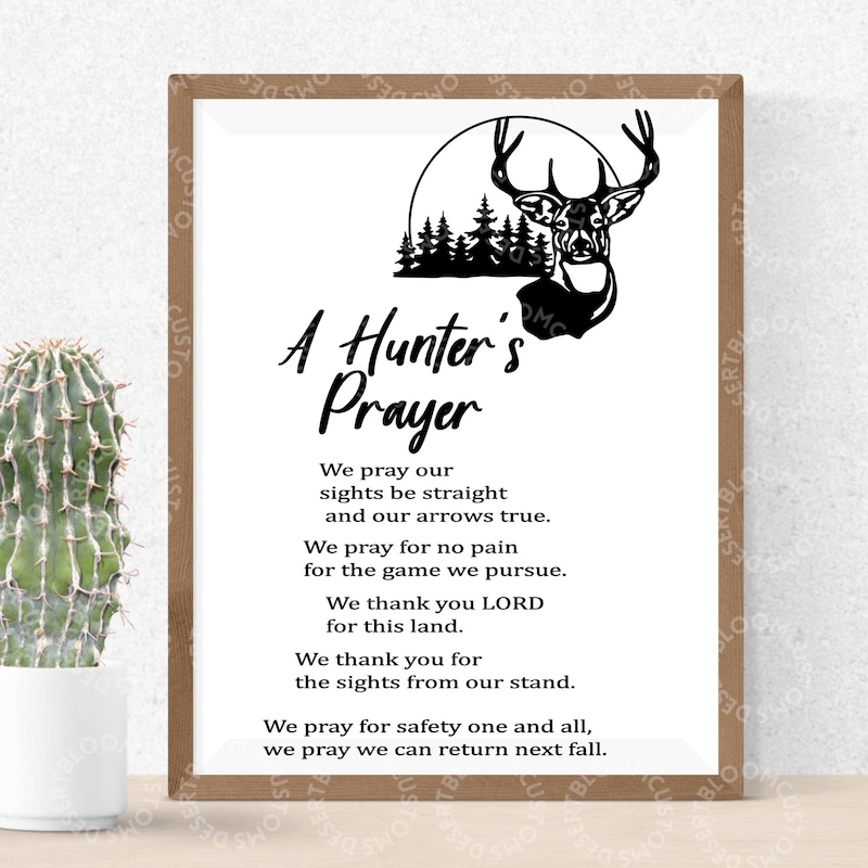 Hunters Prayer - Etsy