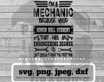 Mechanic Life Svg | Etsy