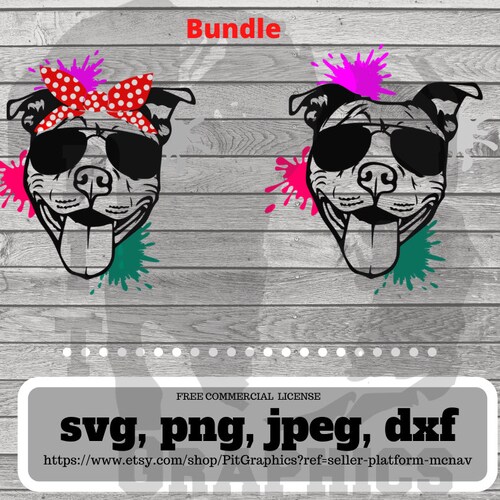 Pitbull With Flag Svg American Pit Bull Svg Pitbull Clipart - Etsy