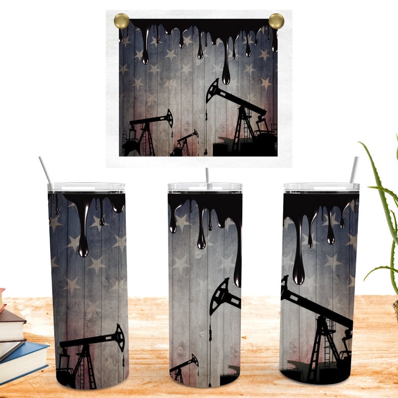 Oil Rig Embroidery - Etsy