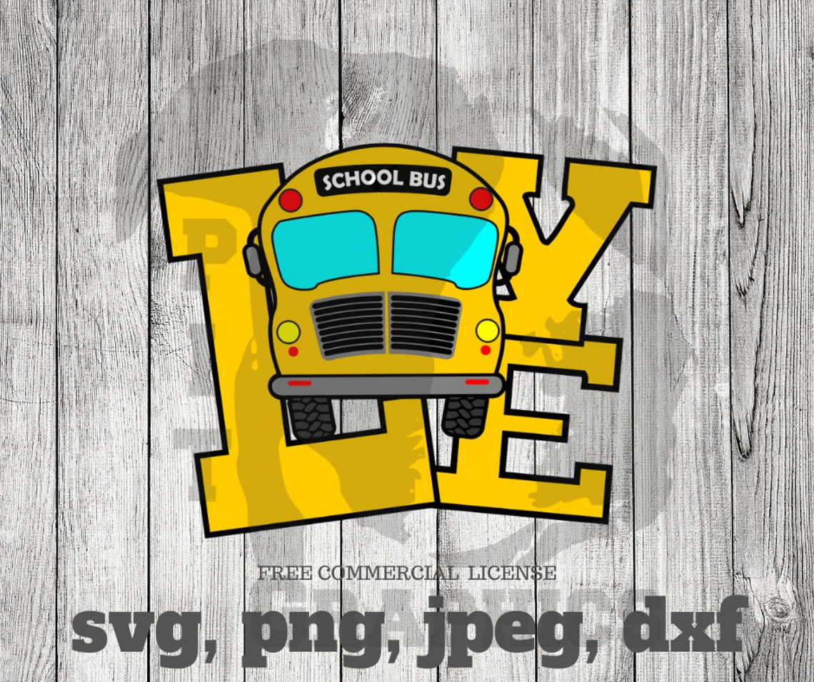 School Bus Driver Love - Etsy