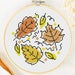 Autumn Leaf Cross Stitch Pattern PDF, Fall Cross Stitch, Leaves Hand ...