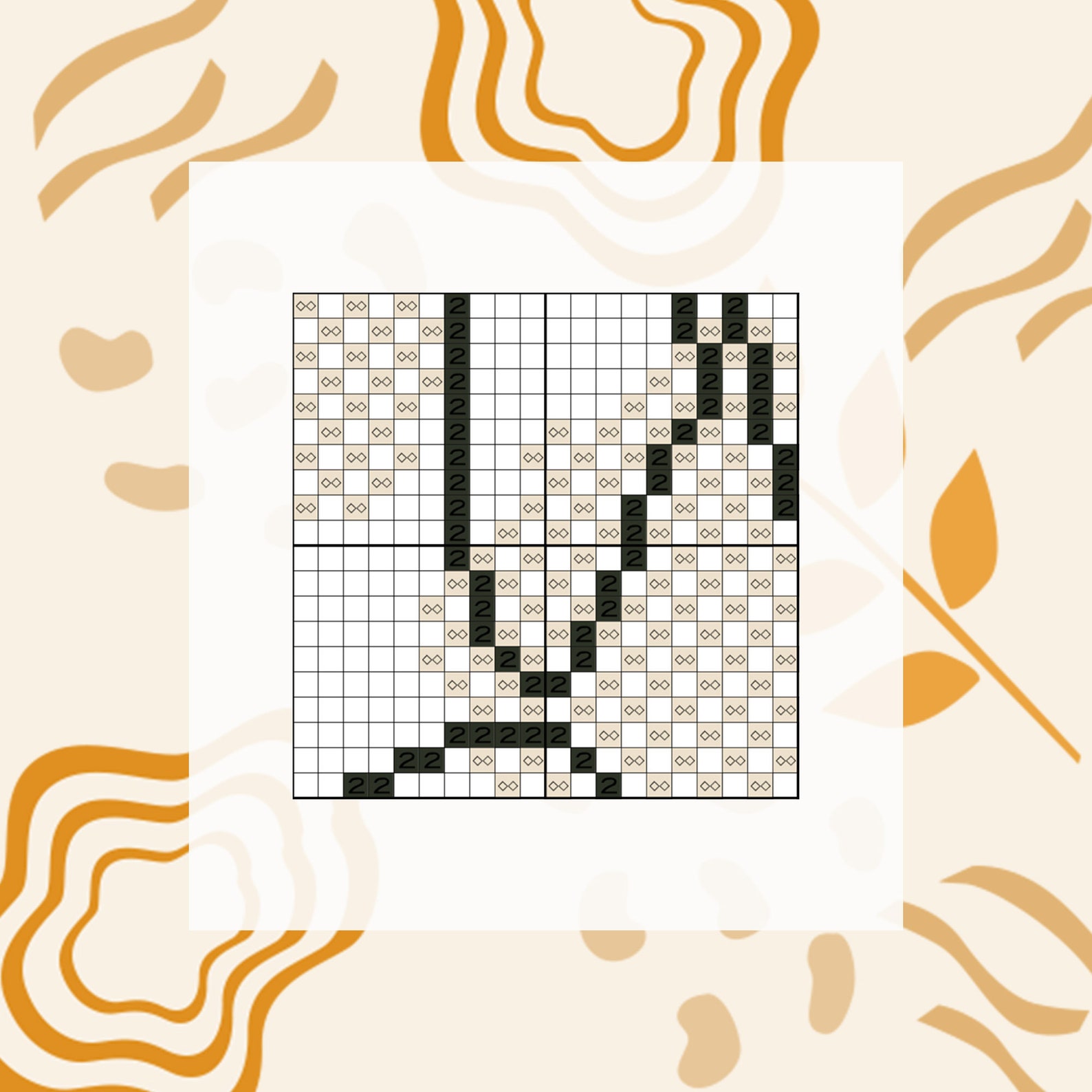 Man One Line Cross Stitch Pattern PDF Boho Hand Embrodiery | Etsy