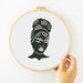 Black Girl Cross Stitch Pattern PDF African Cross Stitch - Etsy