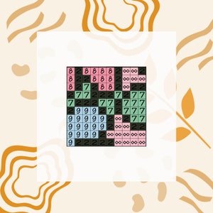 Brain Cross Stitch Pattern PDF, Anatomy Cross Stitch, Floral Hand ...