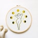 Body Positive Cross Stitch Pattern PDF Moon Phases Cross - Etsy