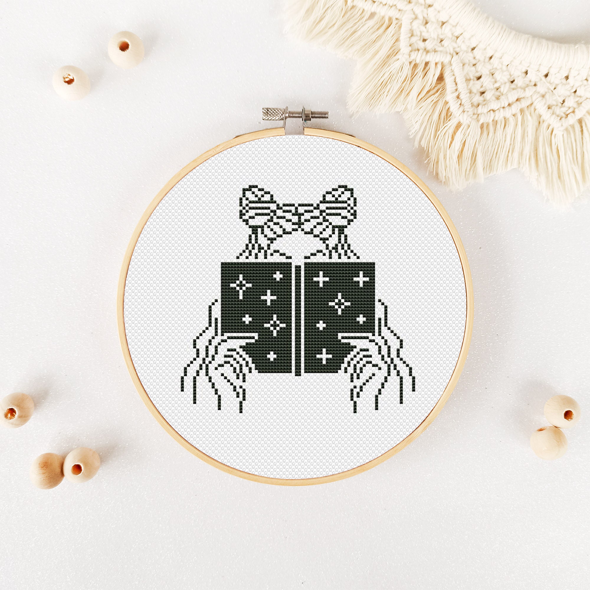 Reading Cross Stitch Pattern PDF Book Lover Cross Stitch - Etsy