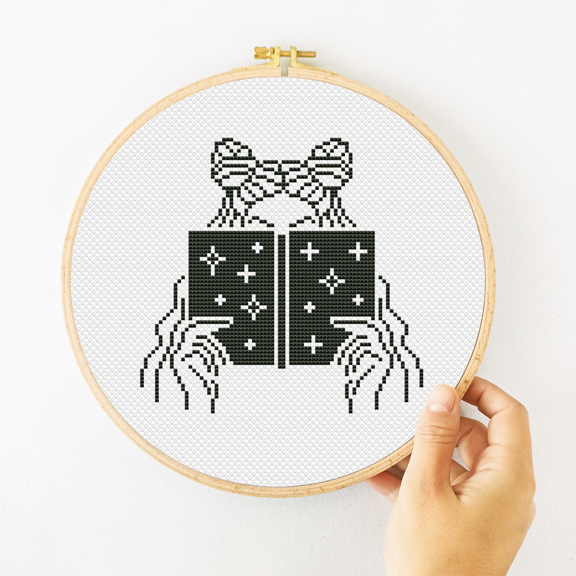 Reading Cross Stitch Pattern PDF Book Lover Cross Stitch - Etsy