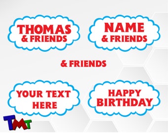 Thomas the train svg | Etsy