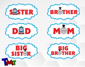 Thomas the train svg | Etsy